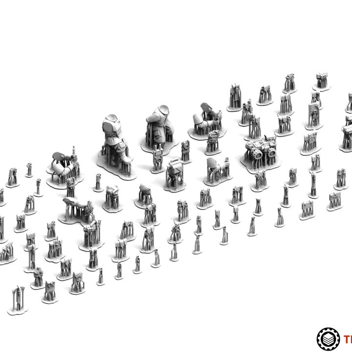 3D Printable Universal Guard - Bits Pack by The Makers Cult